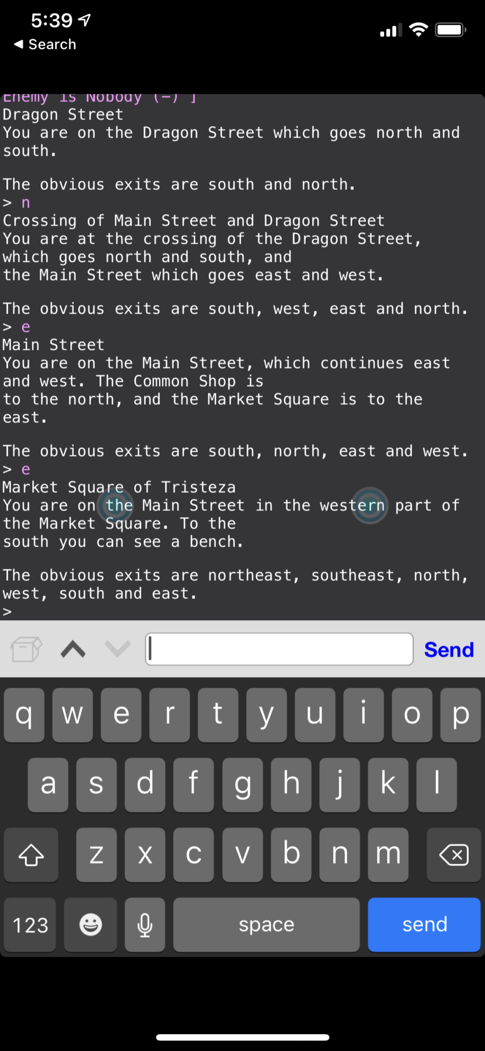 StickMUD – The free, multi-player, medieval fantasy hack-and-slash game played with text only.